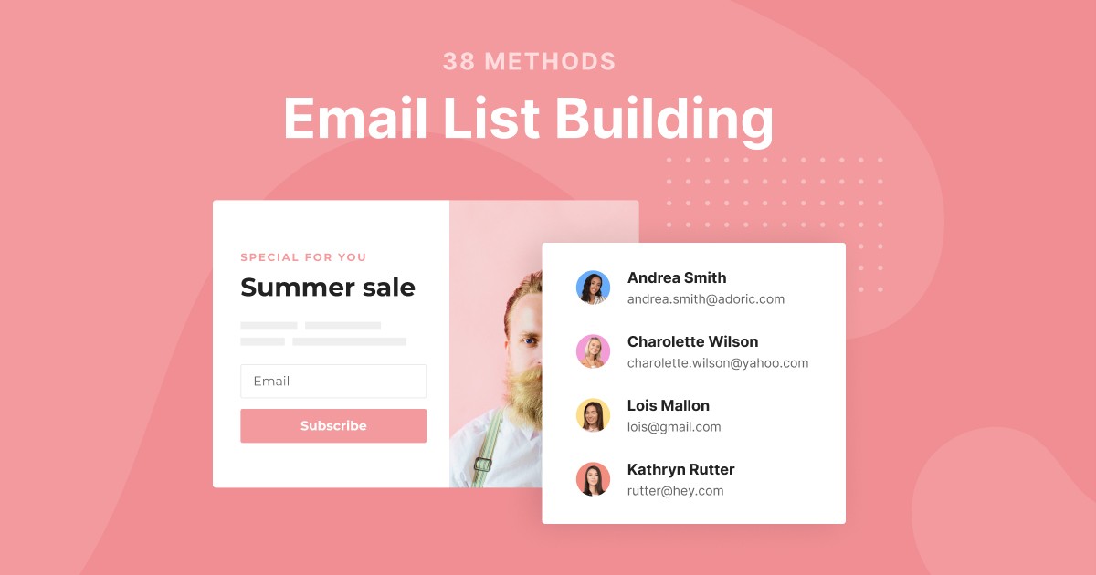Email List Building: A 2024 Definitive Guide - Adoric Blog