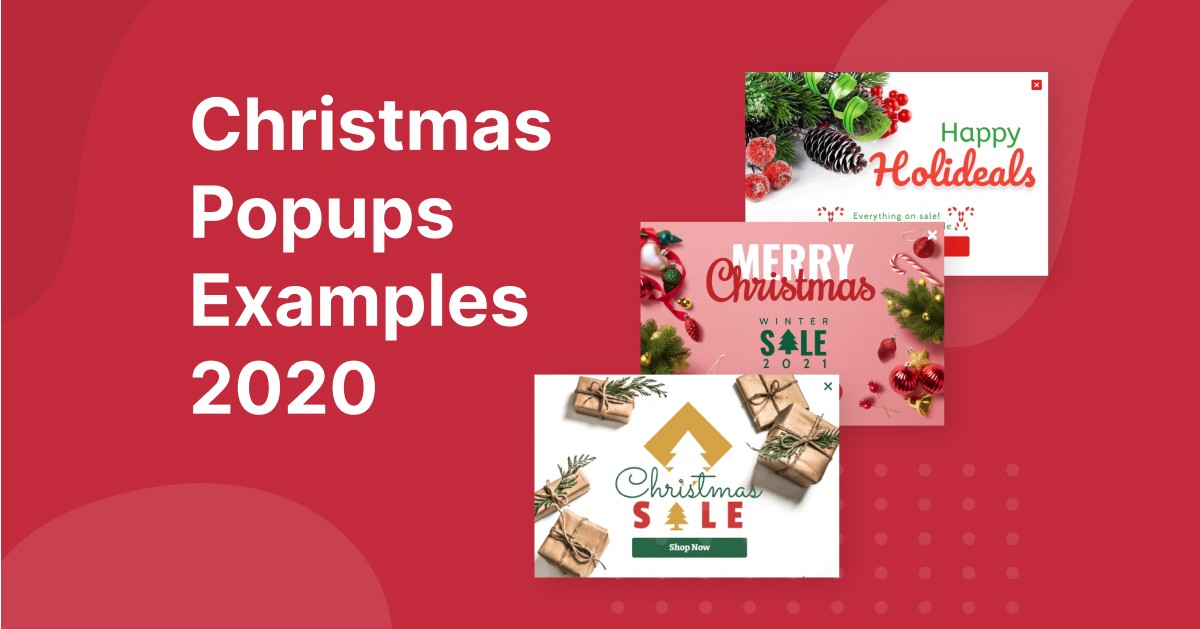 25 Popup Templates to Boost Christmas Sales - Adoric Blog