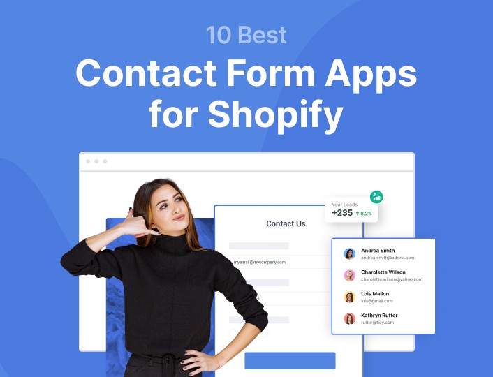 10 Best Contact Form Apps For Shopify Adoric Blog