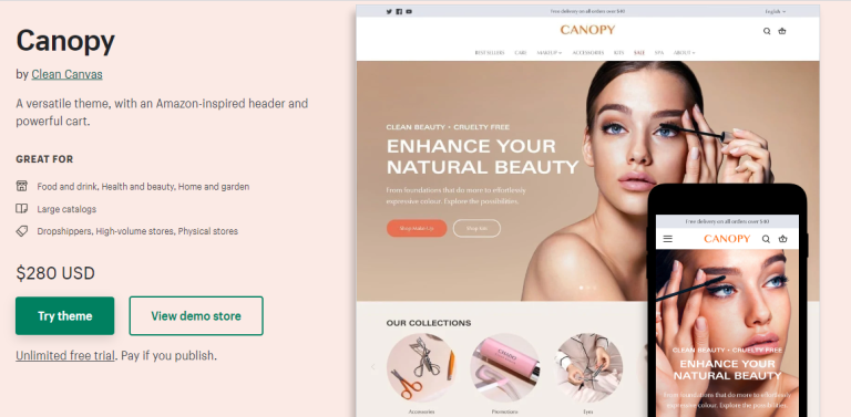 11 Best Shopify Themes for Dropshipping - Adoric Blog