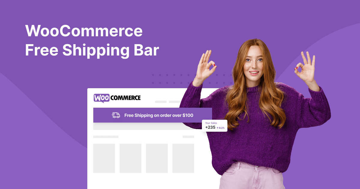 WooCommerce Free Shipping Bar - Adoric Blog